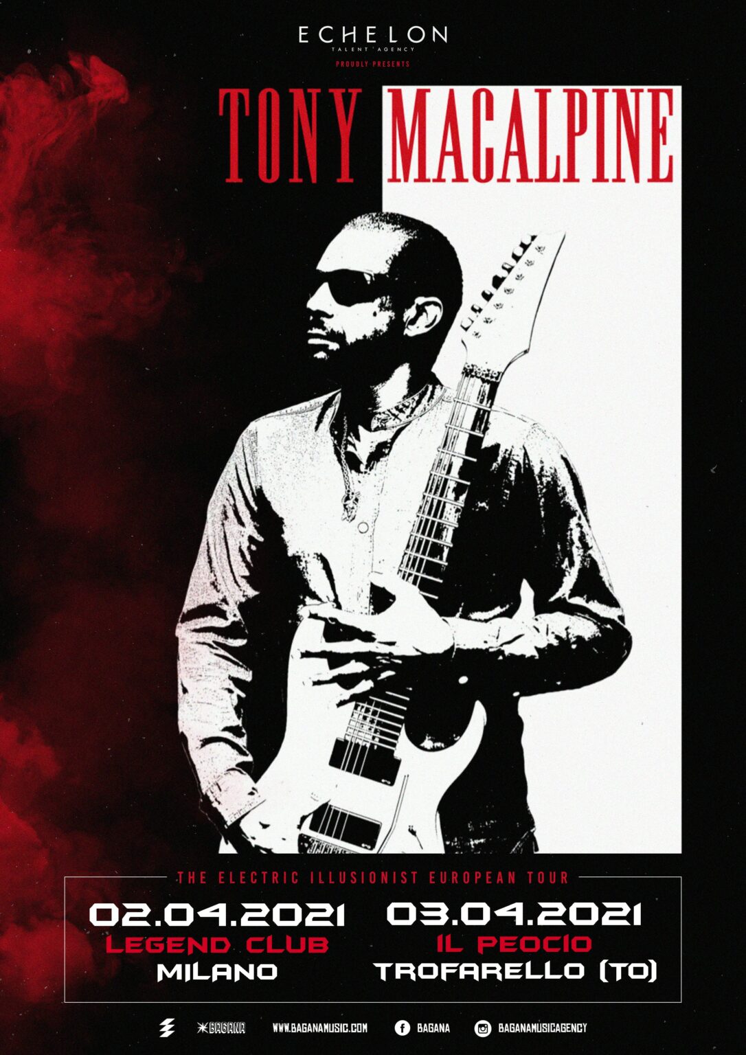 Tony MacAlpine: rinviati al 2021 i due live show in Italia - truemetal.it