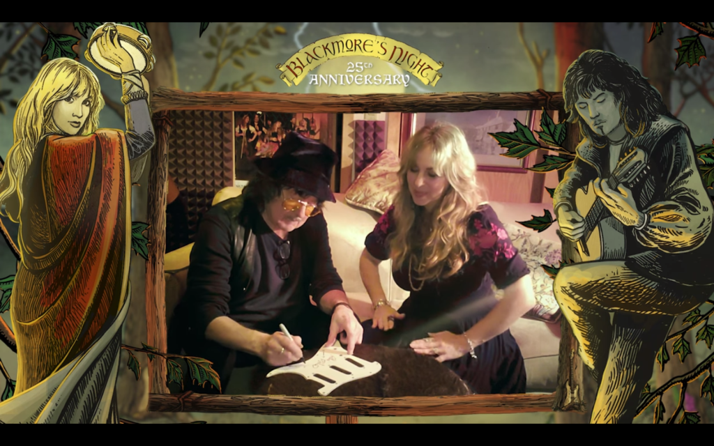 Blackmore’s Night: vinci la chitarra autografata da Ritchie Blackmore e ...