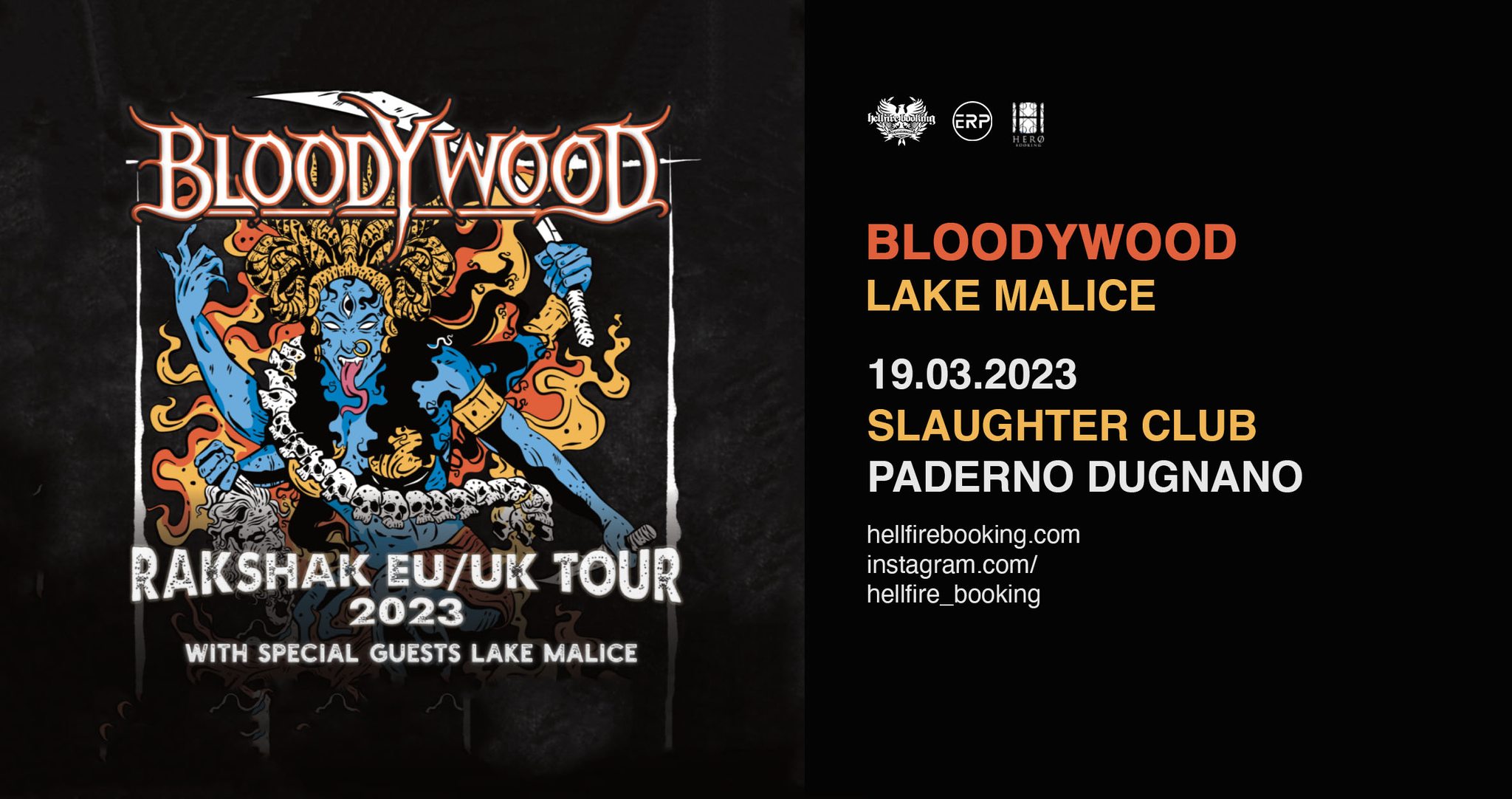 Live Report: Bloodywood + Lake Malice @ Slaughter Club (MI) – 19/03 ...