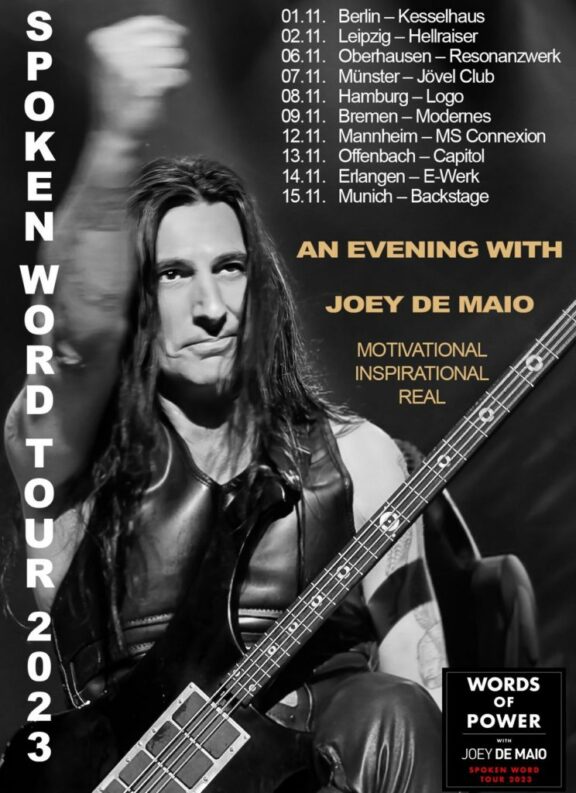 Manowar: Joey DeMaio annuncia il suo spoken-word tour - truemetal.it