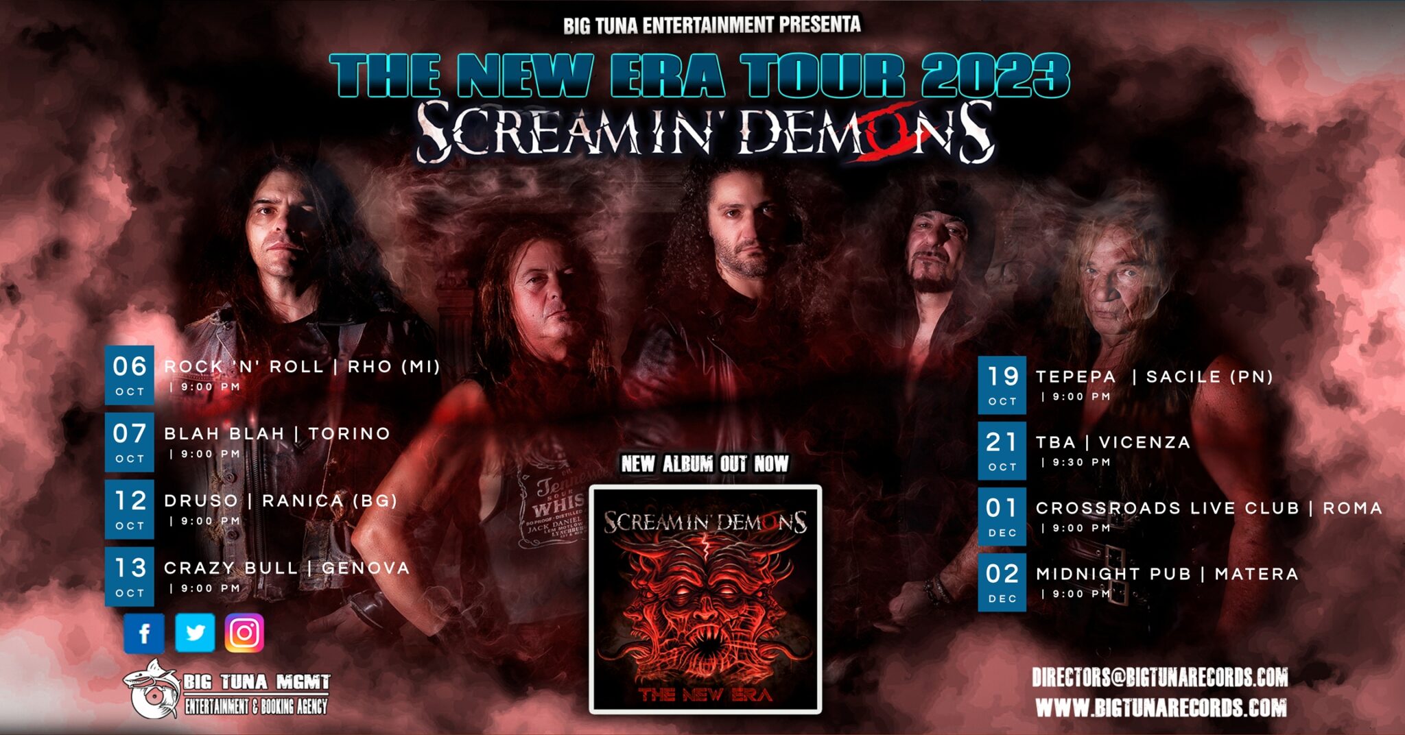 Screamin' Demons (ex Death SS): divulgate le date del tour 2023 ...
