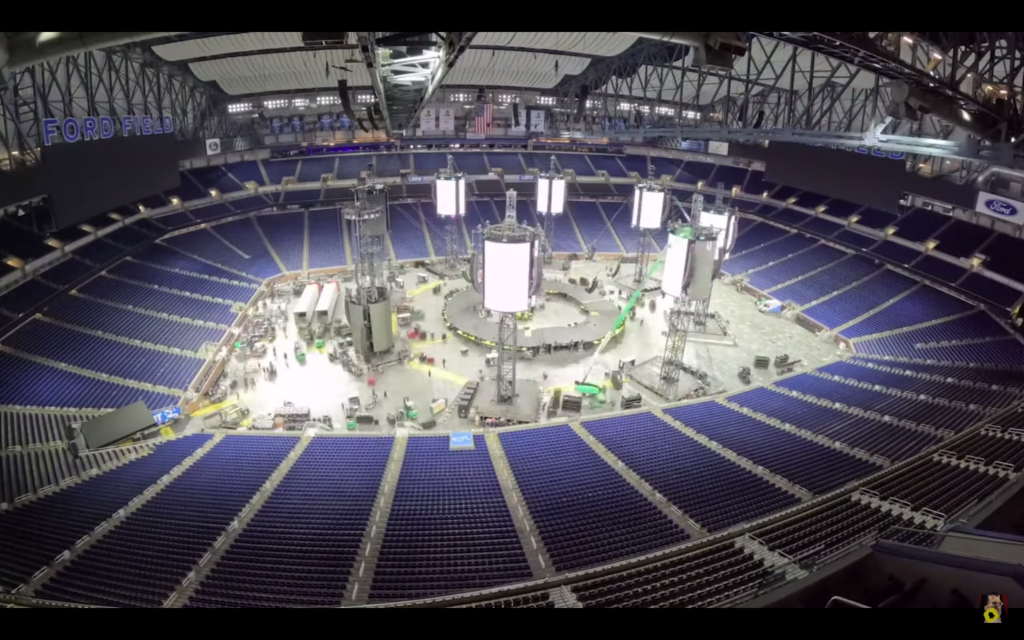 Metallica: il video in timelapse di costruzione e smontaggio dello ...