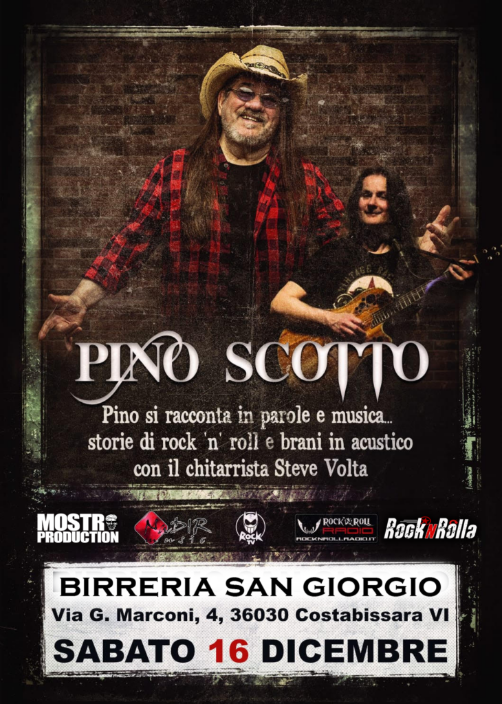 Pino Scotto: il 16 dicembre si racconta in parole e musica - truemetal.it