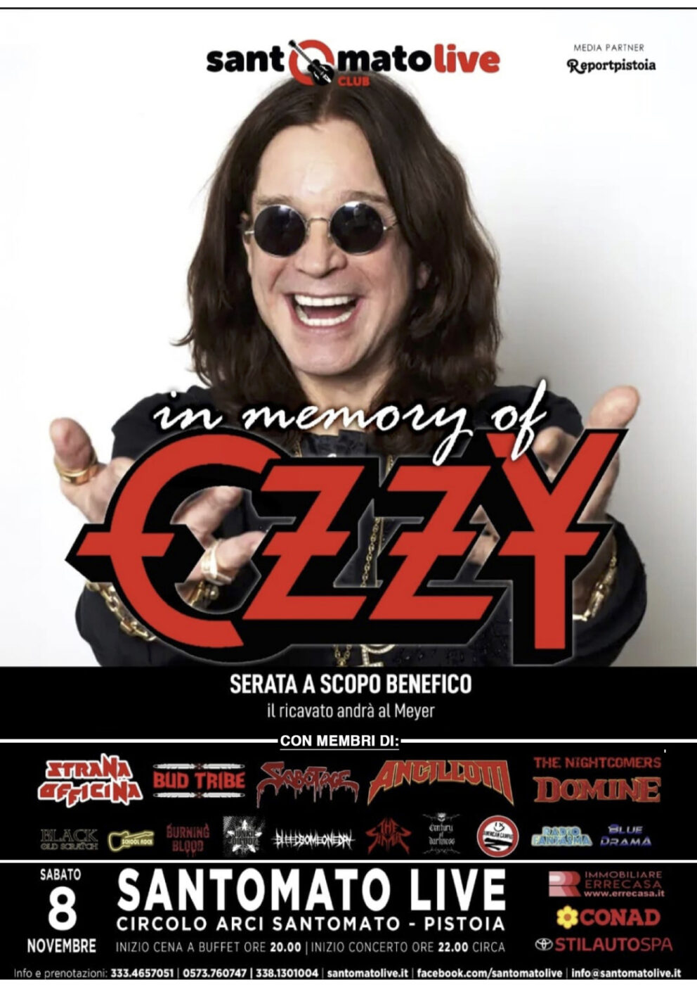 In Memory Of Ozzy: i dettagli della Maratona Rock a scopo benefico che ...