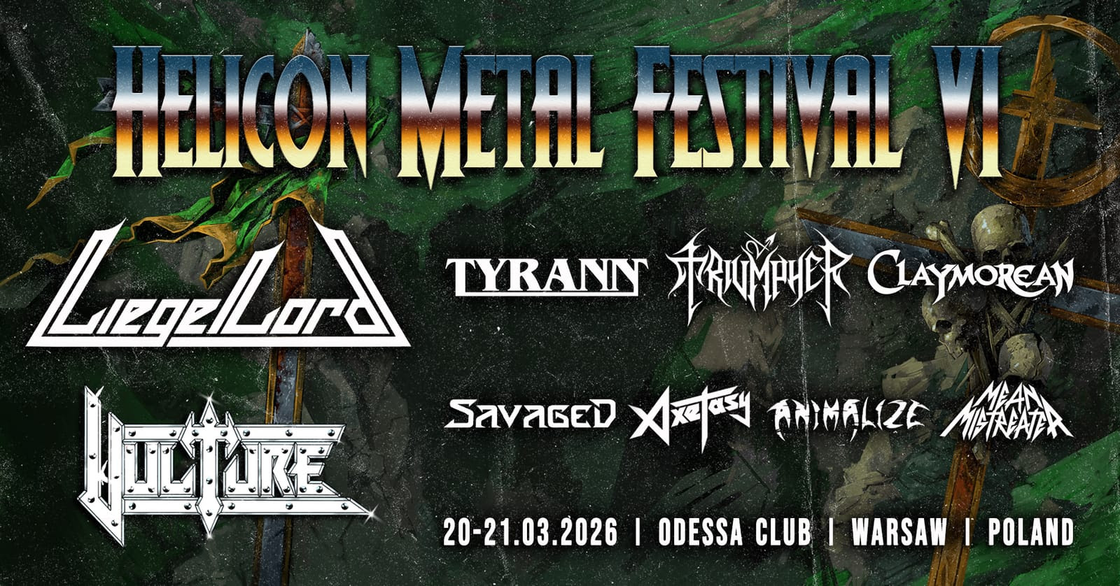 Helicon Metal Festival VI: annunciata la line-up completa - truemetal.it